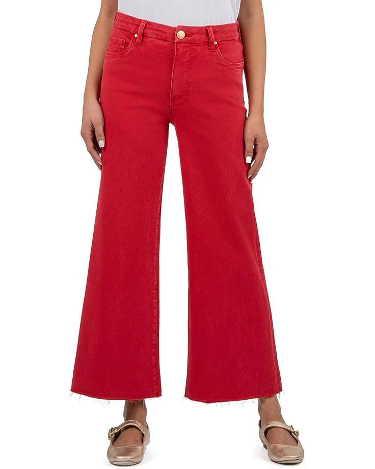 Meg Wide Leg-Ruby – Jardines Domaine