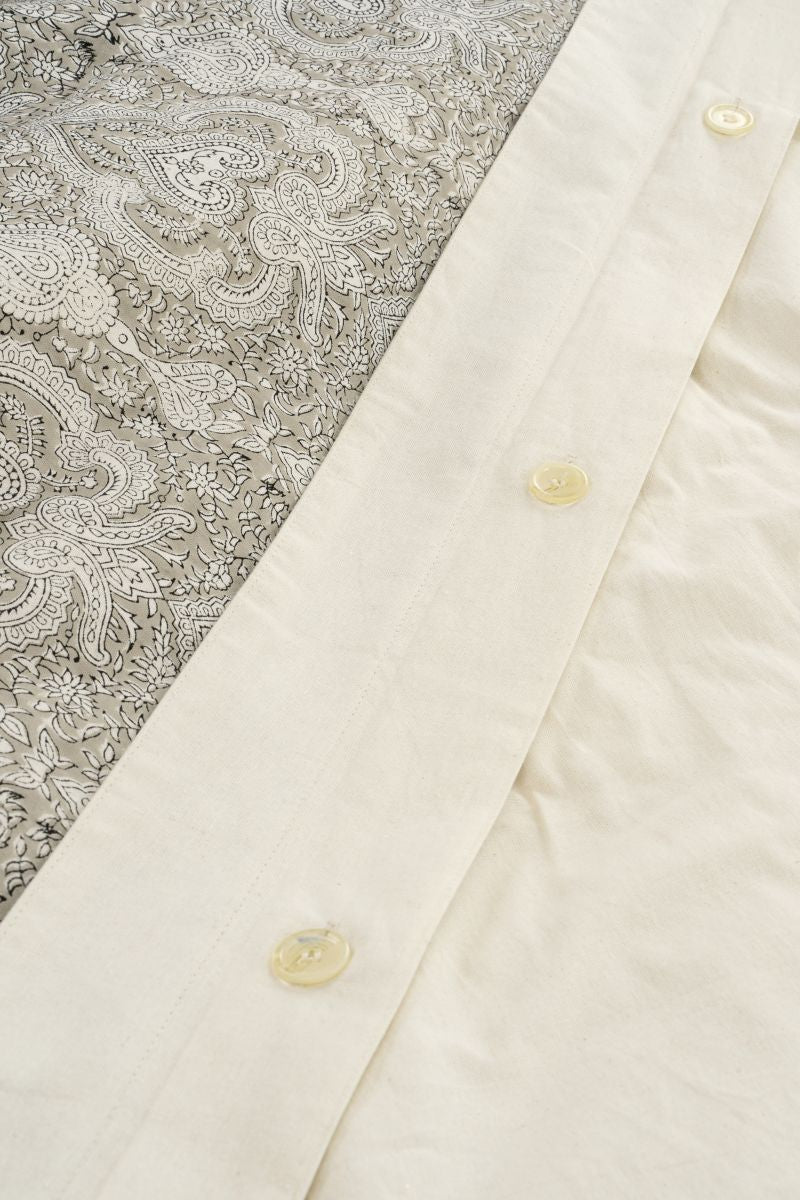 Astrid Block Print Duvet Set – Jardines Domaine